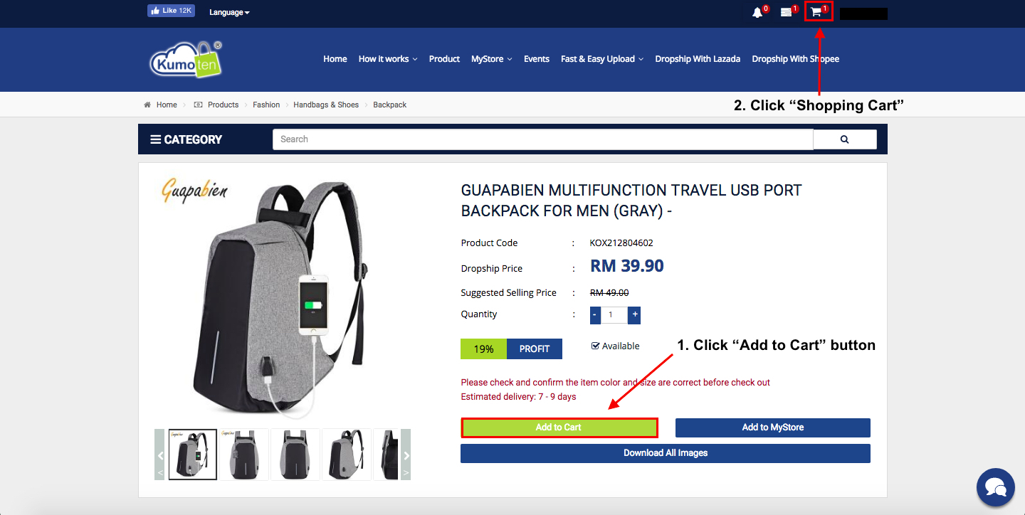 Robust Drop Shipping Platform by Kumoten | AsiaTechDaily - Asia's ...